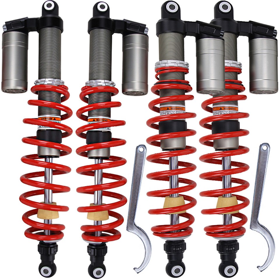 2009-2014 Polaris RZR S 800 Stage 4 Upgraded Rear & Front Air Shocks ...