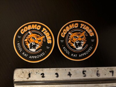 COSMO TIRES CUSTOM OEM 3" 2PC SET STREET DIRT TRACK RACING | eBay