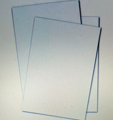 100 sheets 8.5 x 11 (110 lb) white card stock paper | eBay
