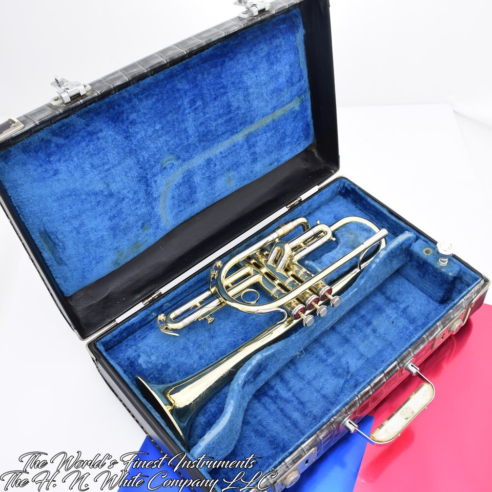 Vintage King H. N. White Super 20 Cornet Super Cool | eBay