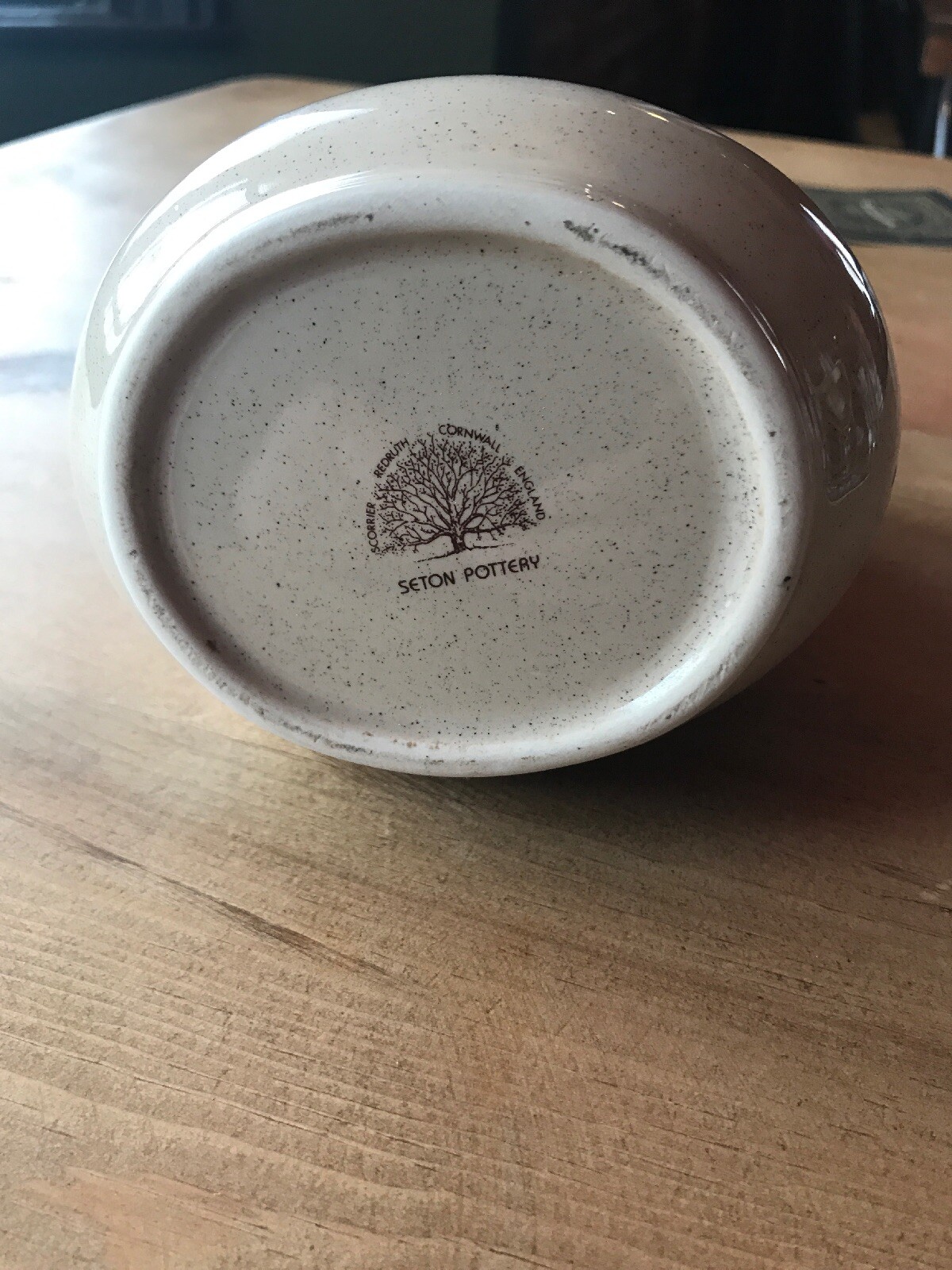 Mackinlay’s Scotch Whisky Jug Seton Pottery Redruth Cornwall Scorrier ...