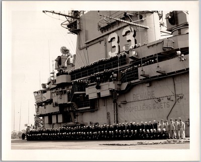 PD Photo US Navy USS Kearsarge (CV-33) Aircraft Carrier Crew Photo on ...