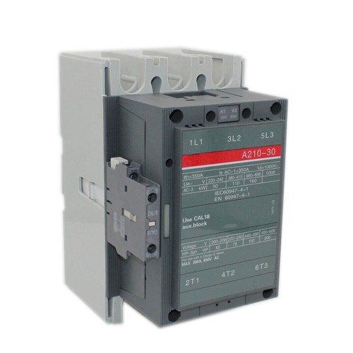 New in Sealed Box ABB A210-30-11 Contactor 110-120V 50Hz 60Hz Free ...