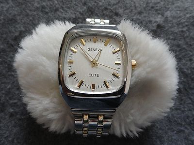 Men's Geneva Elite Quartz Watch | eBay