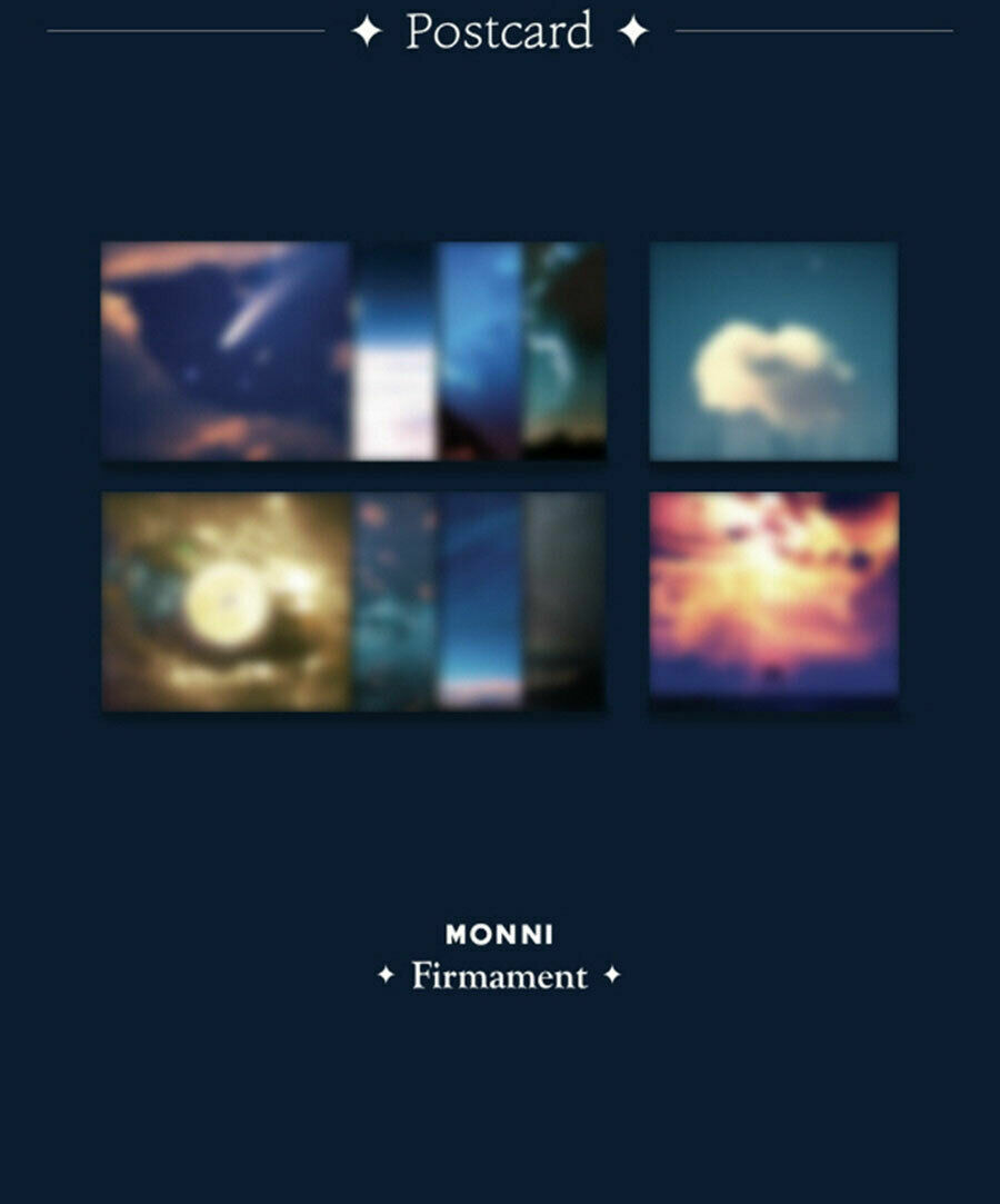 MONNI [FIRMAMENT] 5th Album CD+Booklet+Post Card K-POP SEALED | eBay