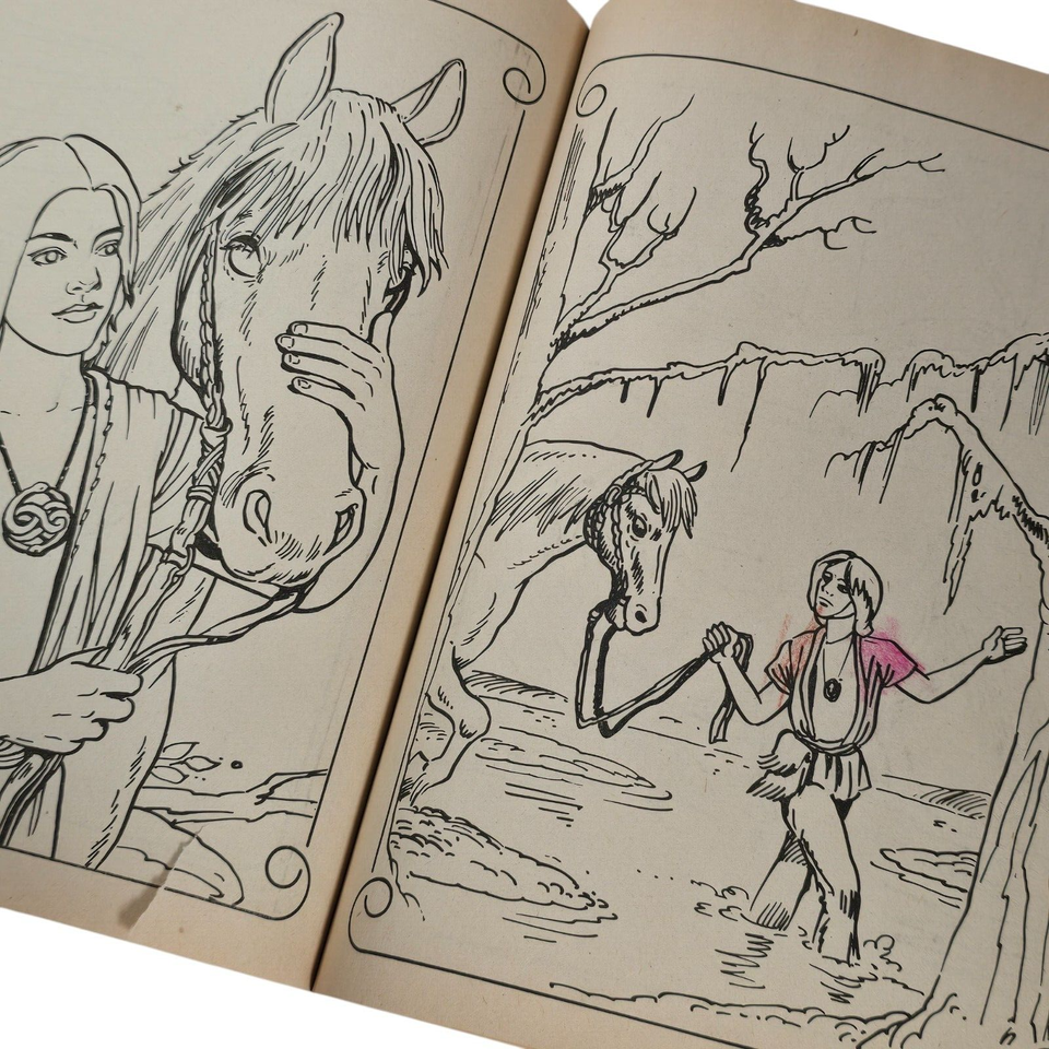 The NeverEnding Story Coloring Book Vintage 1984 Pop Culture 80s ...