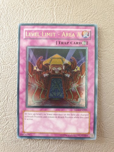YUGIOH LEVEL LIMIT - AREA A ULTIMATE RARE EEN-EN060 NM | eBay