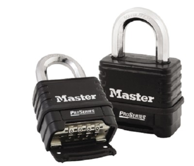 Combination Lock by Master Pro Series Padlock with Resettable Sealed | eBay