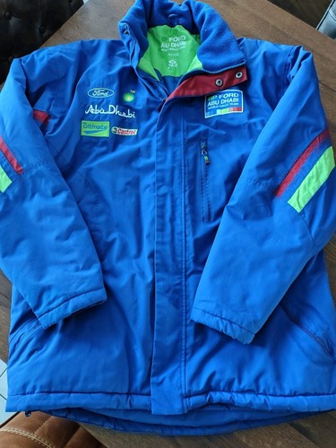 Vintage BP Ford Abu Dhabi WRC World Rally Team Jacket M-Sport Focus RS ...