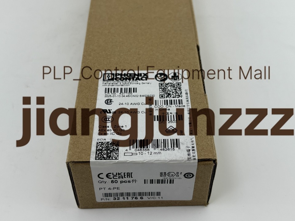 50PCS Phoenix Contact PT 4-PE 3211766 Ground terminal NEW | eBay