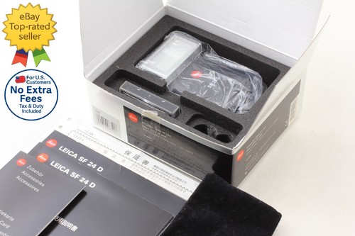 [Unused in Box w/ Diffuser] Leica SF 24D Flash Black 14444 for M6 M7 ...