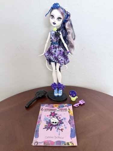 Monster High Catrine DeMew Gloom And Bloom Complete Set | eBay