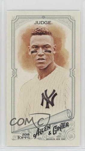 2018 Topps Allen & Ginter Mini A&G Back Aaron Judge #7 | eBay