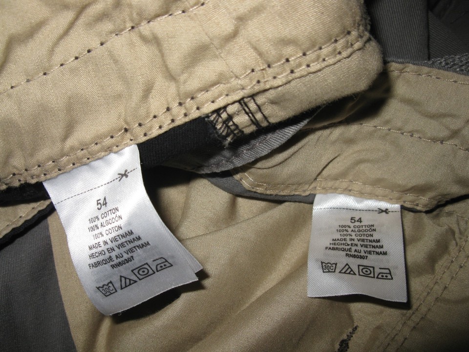 2 Union Bay 100% cotton 6 pocket survivor cargo shorts both are men's ...