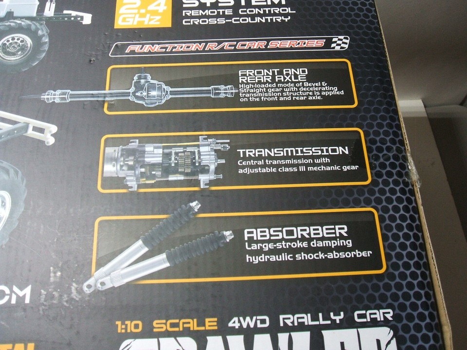 HG P407 Metal 4x4 1/10 Pickup RTR 4WD | eBay