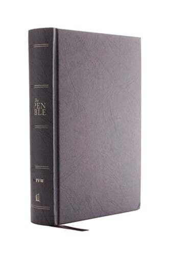 The Niv, Open Bible, Hardcover, Gray, Red Letter Edition, Comfort Print ...