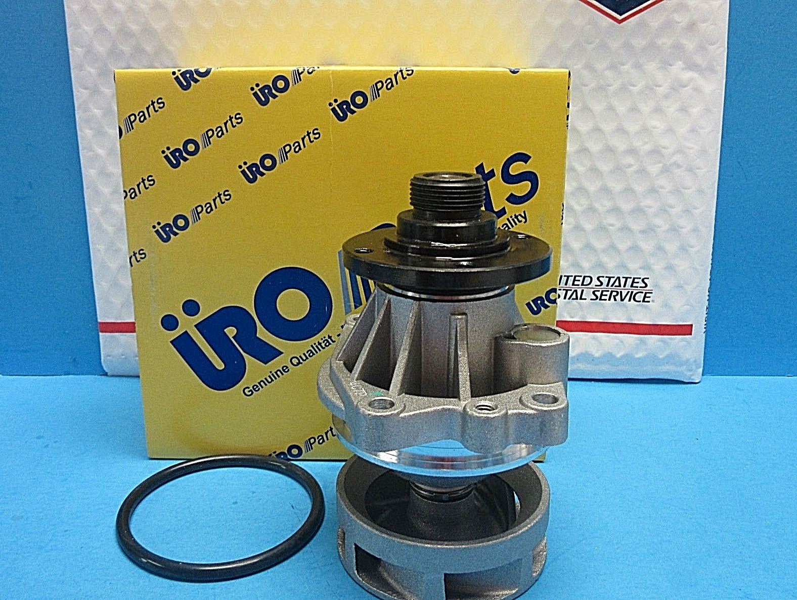 Engine Water Pump Replace BMW OEM # 11517527799 W. Gasket Metal Impeler ...