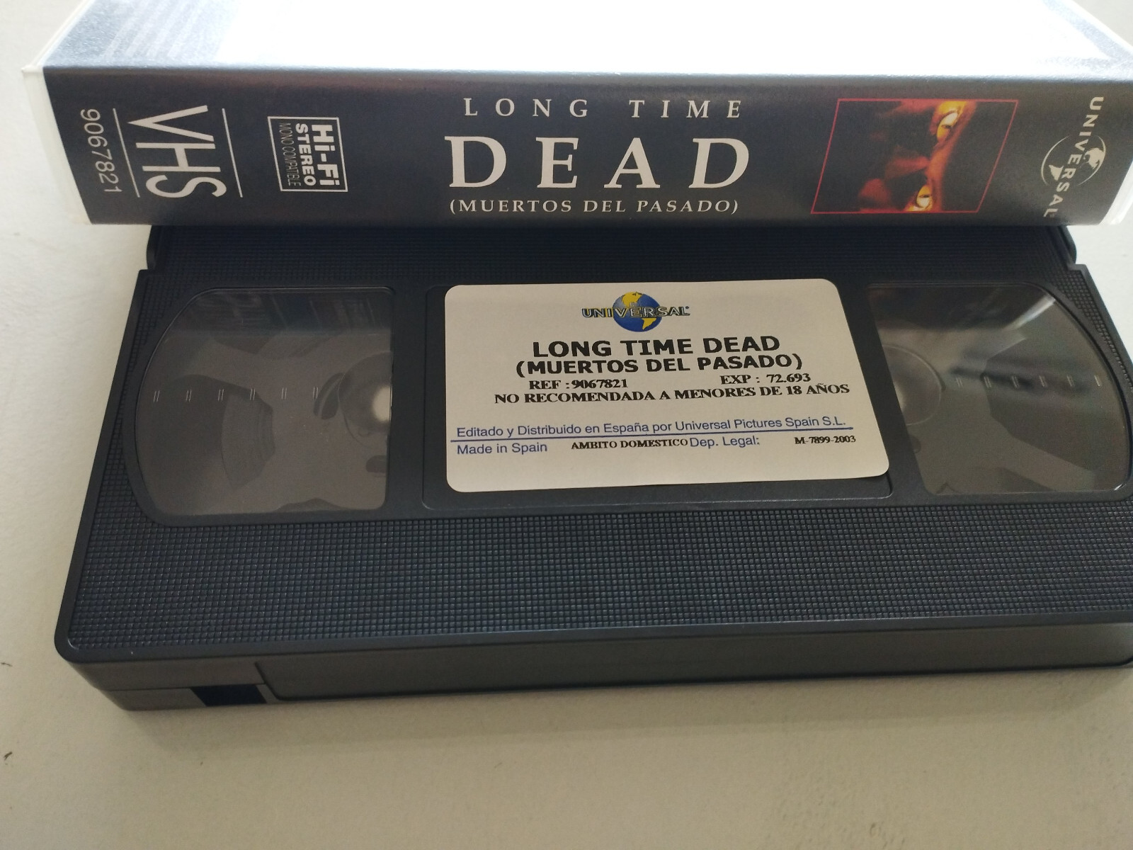 Long Time Dead 2003 Marcus Adams - VHS Cinta Espagnole 3259190678217 | eBay