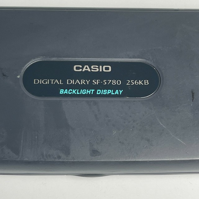 Vintage Casio Sf-5780 Boss Business Organizer Scheduling System ...