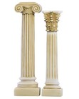 Set 2 Greek Columns Ionic & Corinthian style Pillar Pedestal Decor ...