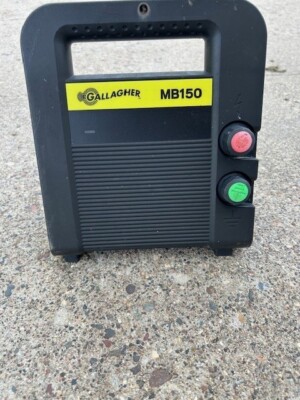 Gallagher G388414 Electric Fence Charger, MB150, 30 Mile/100 Acres, 1.5 ...
