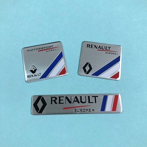 RENAULT Car Metal Badge Decal Sticker Badge Emblem self adhesive Best ...