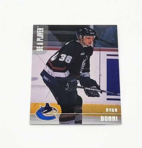 1999 Be A Player Hockey Ryan Bonni 688/1000 Vancouver Canucks #374 | eBay
