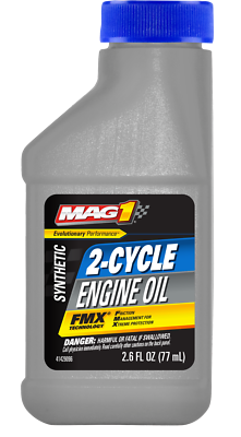 MAG 1 - (Case of 36 individual Bottles) Synthetic Universal 2-CYCLE Oil ...
