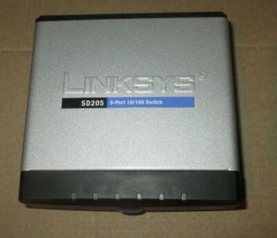 CISCO LINKSYS SD205 5 PORT 10/100 SWITCH CISCO SYSTEM | eBay Australia