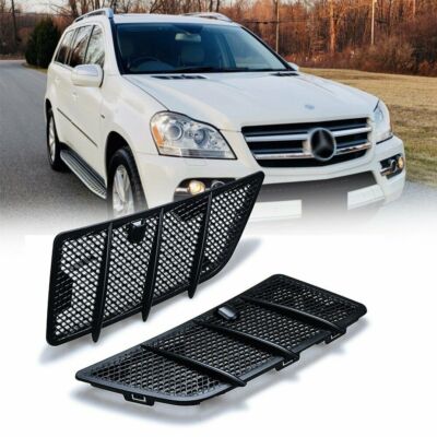 L&R Hood Air Vent Grille Cover For Mercedes Benz 06-11 W164 GL ML Class ...