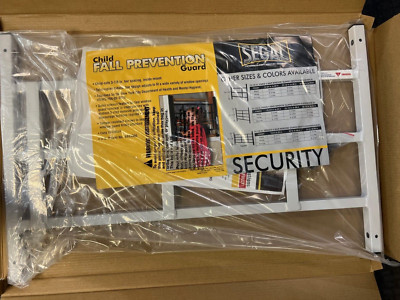 Segal S 4752 Child Fall Window Guard, 22 in. - 38 in. W x 16 in. H ...