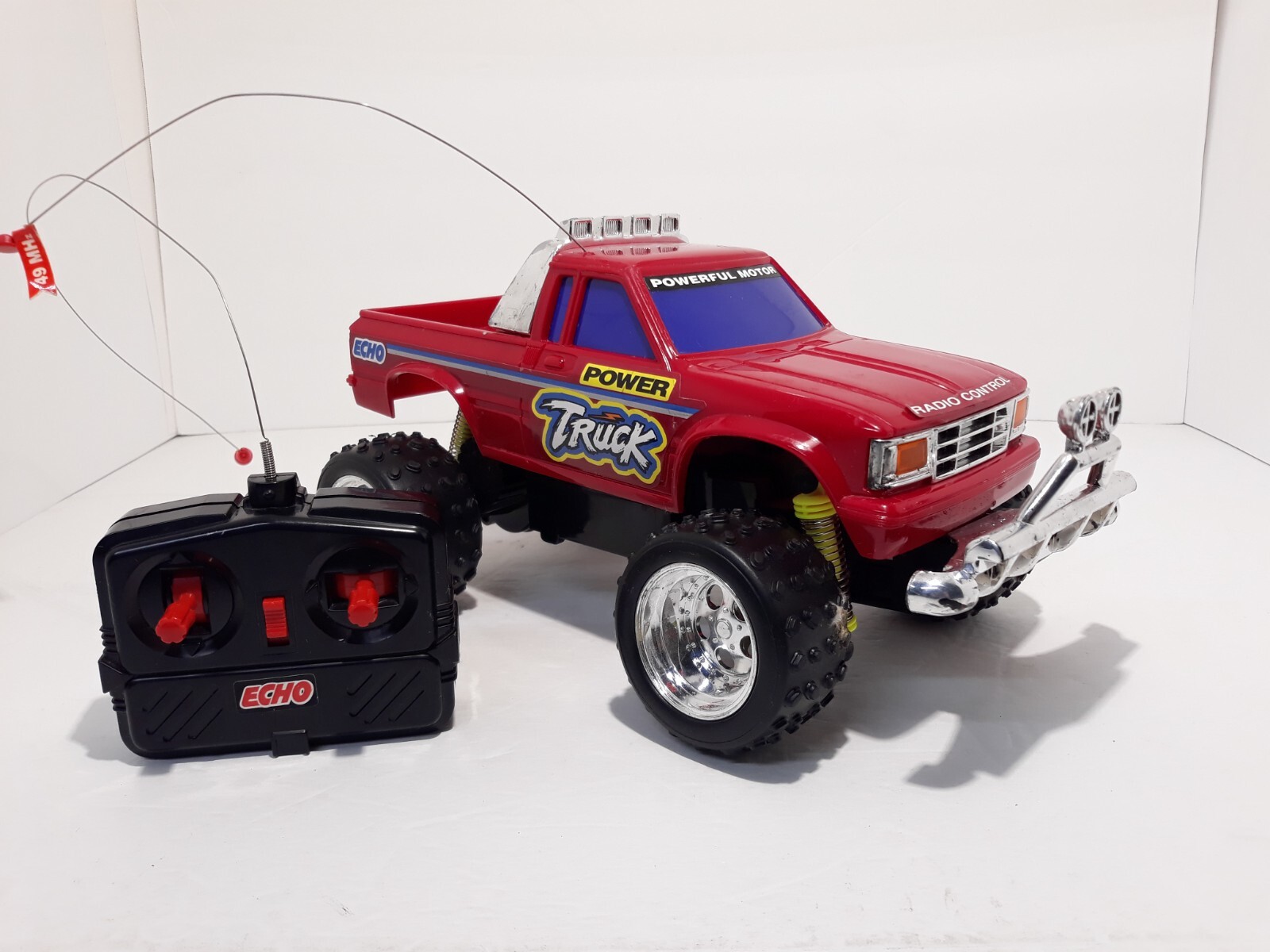 Vintage 1990s ECHO Power Truck RC Remote Control Car Untested | eBay