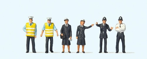 British police - High quality OO figures (6) - PREISER 73004 | eBay