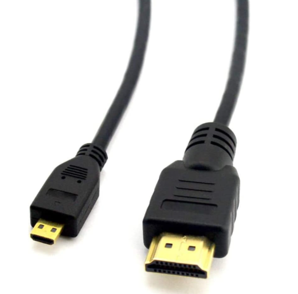 HDMI to Micro HDMI Video Cable for GoPro Hero 7/6/5 CANON EOS M50, M5 ...