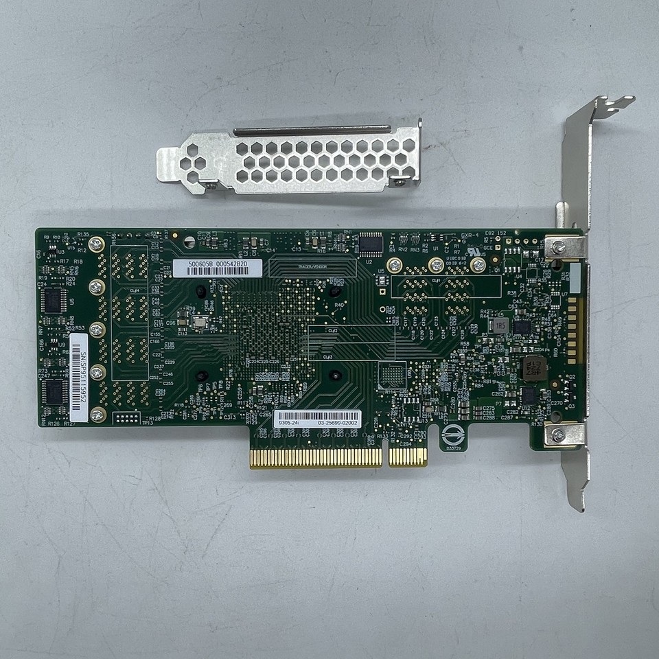 NEW LSI Logic Controller Card IT Mode 9305-24i 24-Port SAS 12Gb/s 6* ...