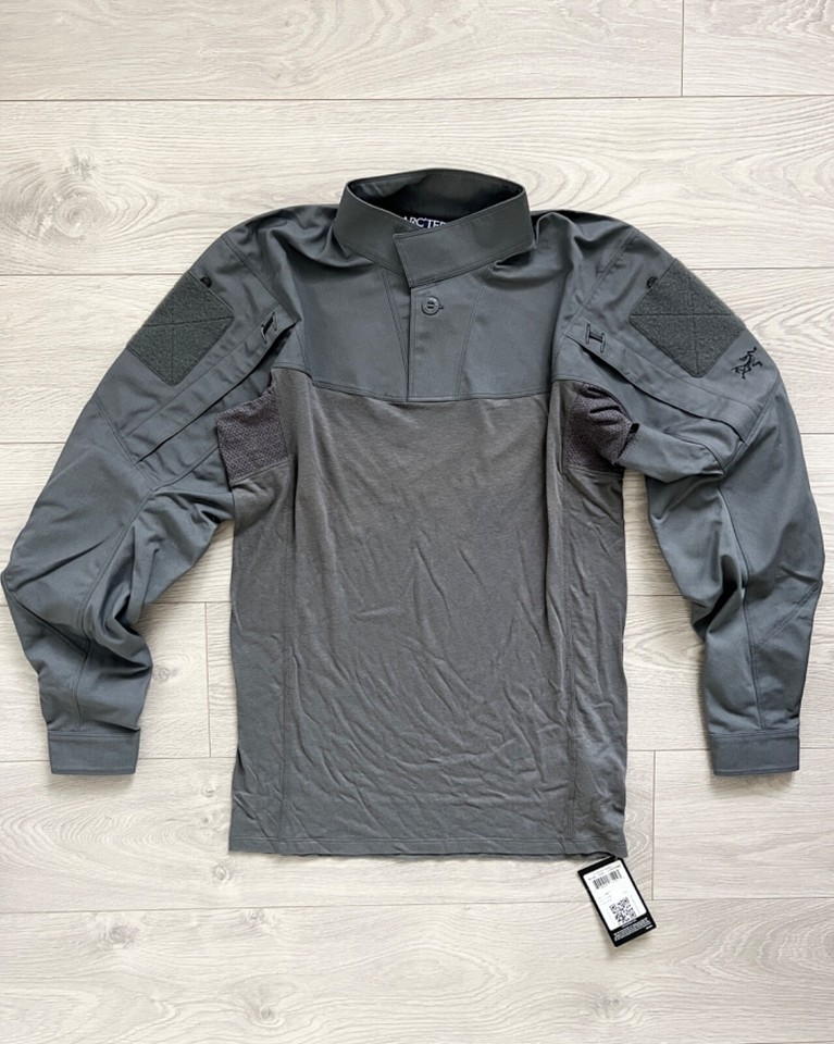NEW Arcteryx LEAF Assault AR Shirt Wolf Grey Size L CTSFO Military | eBay