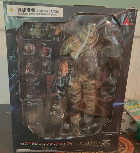 Play Arts Kai Metal Gear Solid V Phantom Pain Venom Snake Figure | eBay