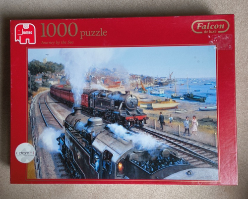 Falcon De Luxe 1000 Piece Jigsaw Puzzle 'Journey By The Sea' 10908 ...