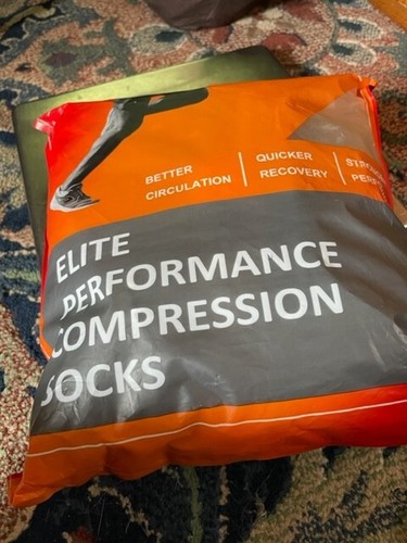 HLTPRO Elite Performance Compression Socks S/M 8 PAIR NEW | eBay