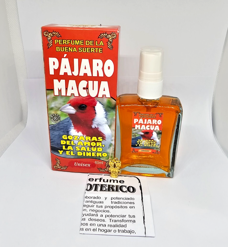PERFUME PAJARO MACUA CON FEROMONAS 100% PERU ATRAE AMOR DINERO SUERTE FORTUNA | eBay