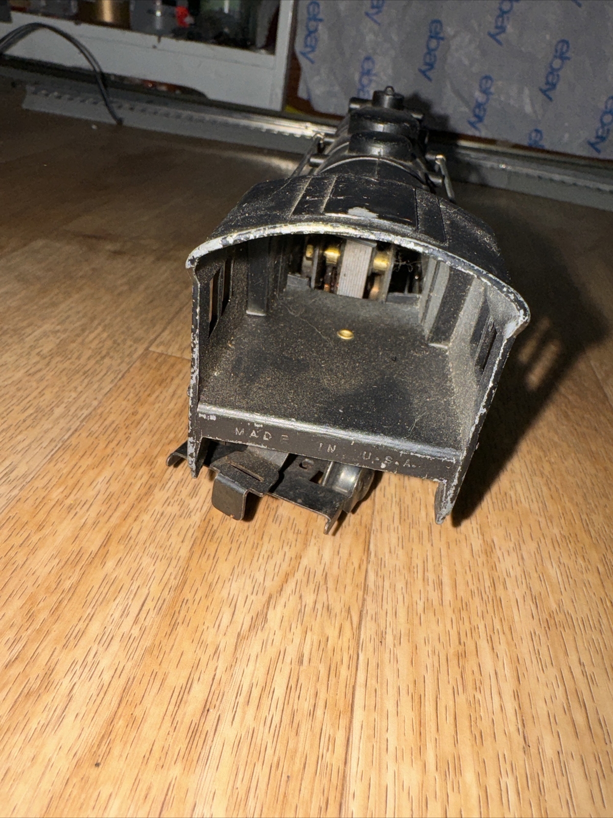 Vintage 1950s Marx O Gauge #999 Locomotive and Train Caboose UP 3824 | eBay