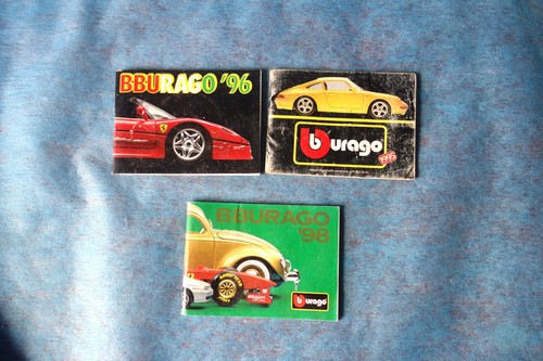 lot 3 anciens catalogues bburago burago 1995 1996 1998 | eBay