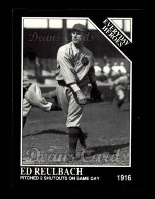 1992 Conlon #549 Ed Reulbach Everyday Heroes Cubs 8 - NM/MT | eBay