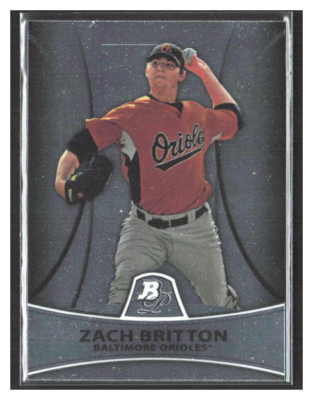 2010 Bowman Platinum #PP7 Zach Britton | eBay