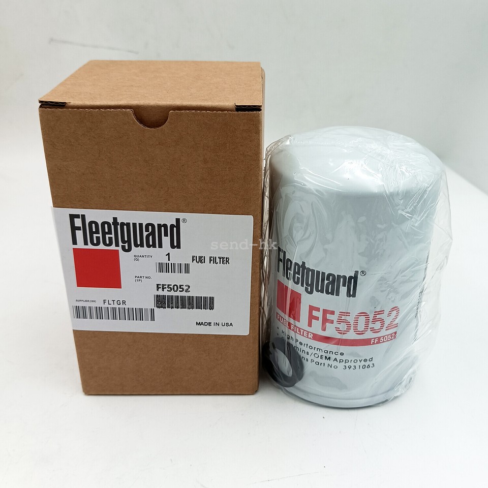 6PCS FF5052 Fuel Filter For Cummins Fleetguard FF42000 4990879 BF788 ...
