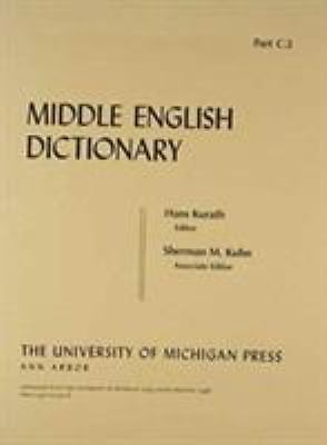 Middle English Dictionary Ser.: Middle English Dictionary : C. 2 by ...