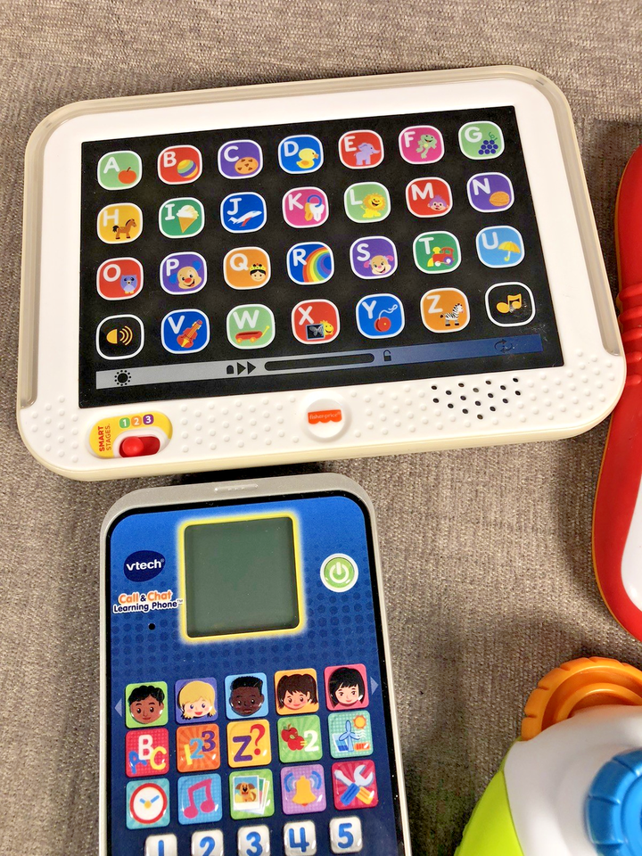 Fisher Price & VTech Baby Play Activity Toys-Phone, Learn & Laugh ...