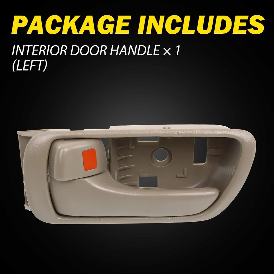 Left Driver Side Inside Interior Door Handles Beige for Toyota Camry ...