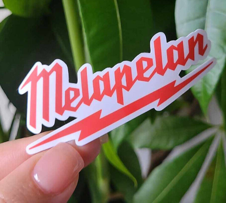 Melapelan Die Cut Vinyl Sticker | eBay