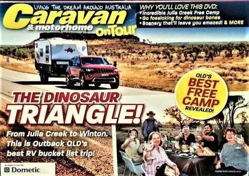 CARAVAN & Motorhome ON TOUR: The Dinosaur TRIANGLE! DVD Outback QLD ...